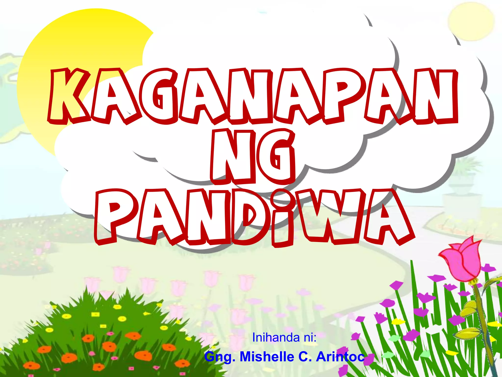 Kaganapan at Pokus ng Pandiwa | PPTX