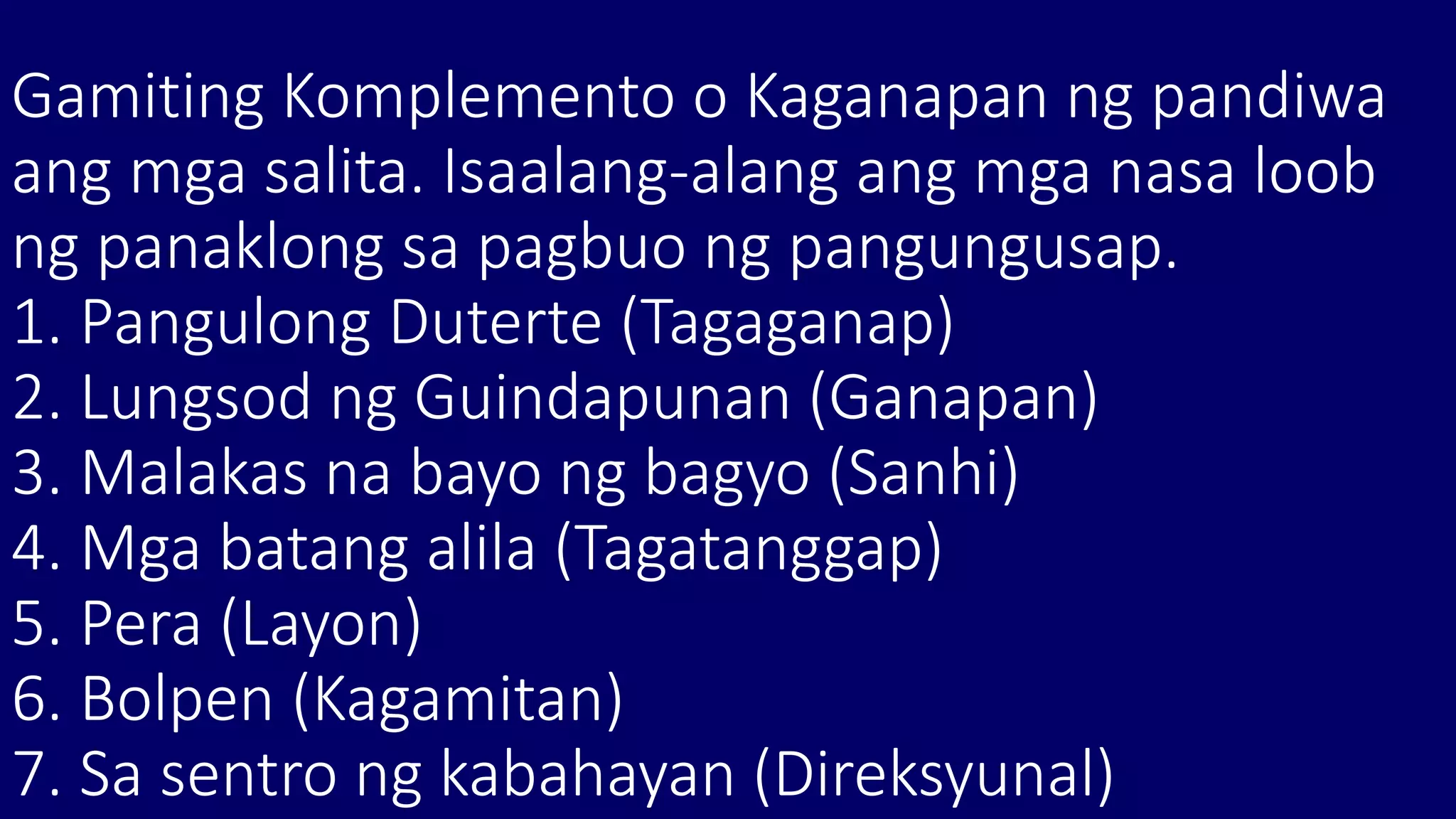 Kaganapan ng pandiwa | PPTX