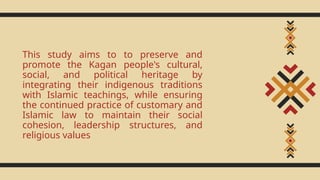 Kagan: An Indigenous Group In Sirawan, Davao City.pptx