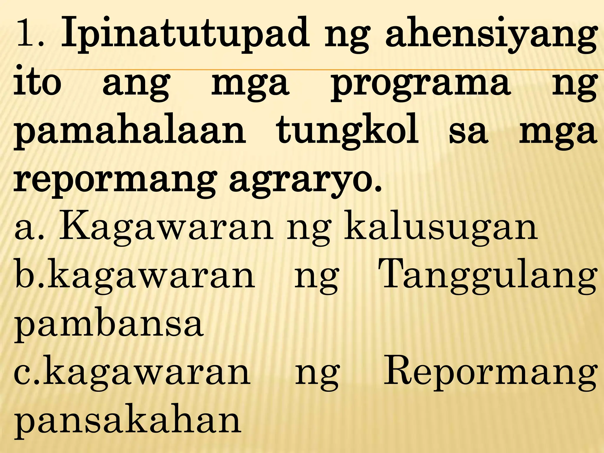 Kagawaran ng Pamahalaan.pptx sa Araling Panlipunan | PPTX