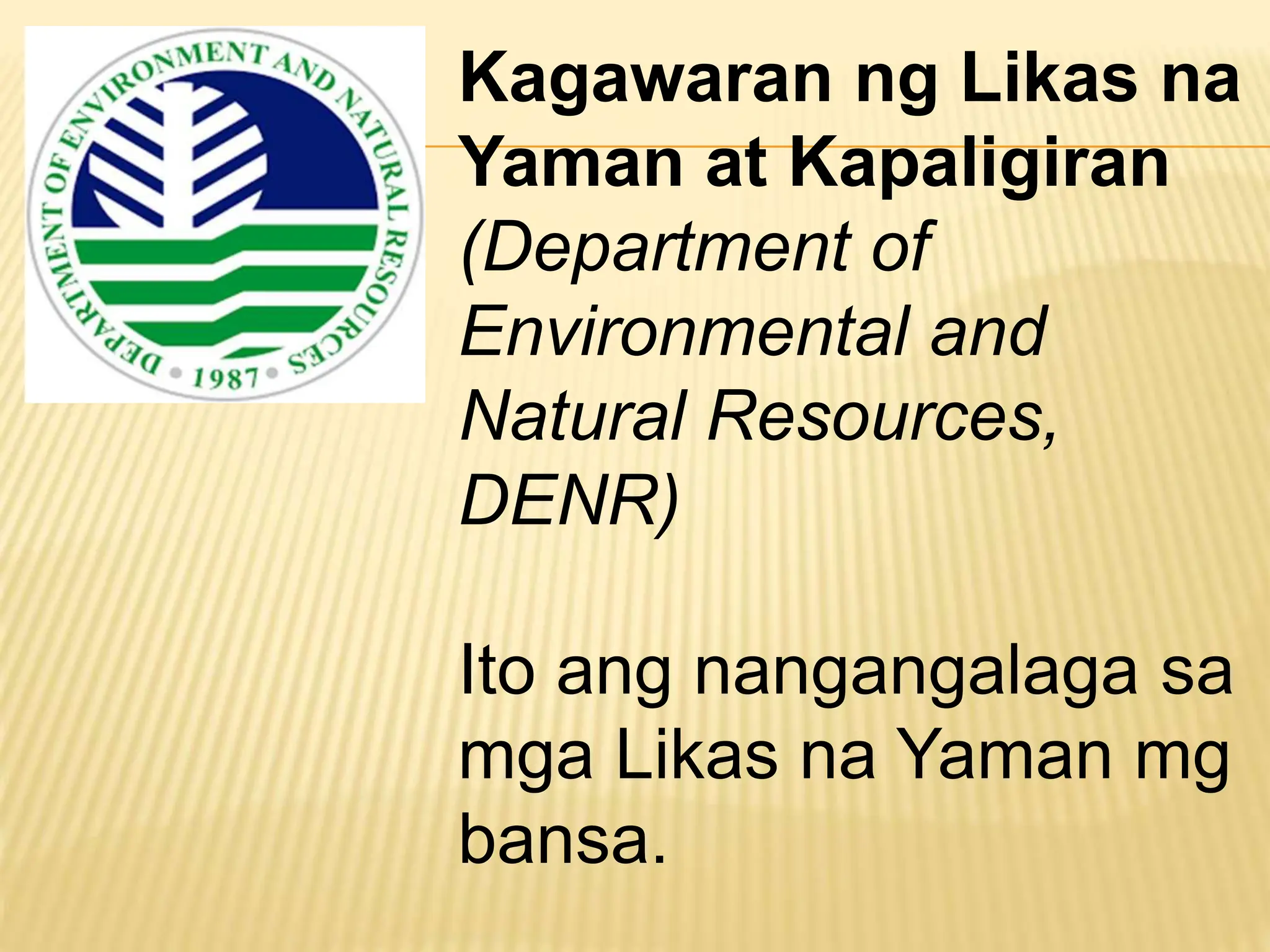 Kagawaran ng Pamahalaan.pptx sa Araling Panlipunan | PPTX