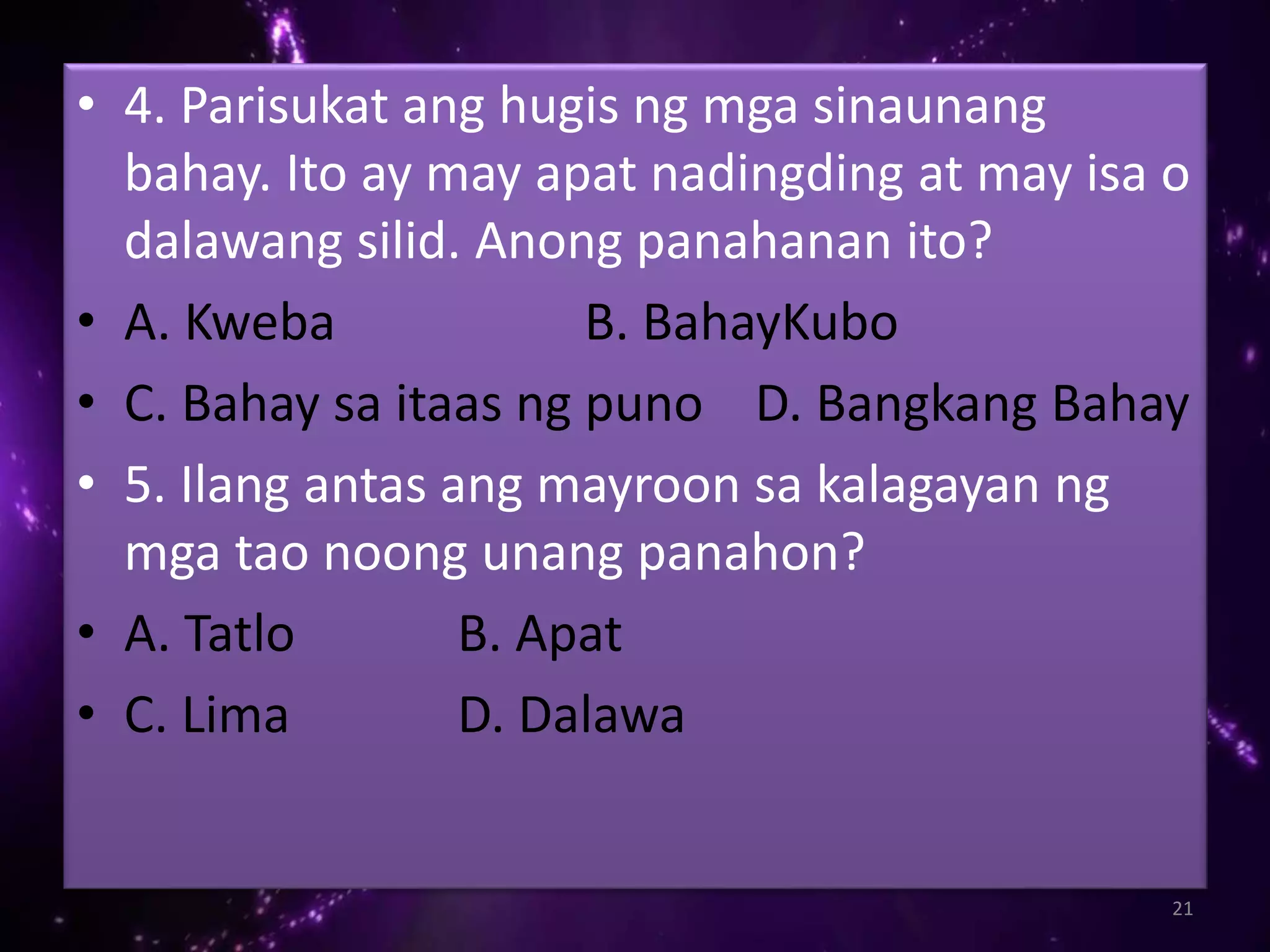 Kagawiang panlipunan ng sinaunang pilipino | PPTX
