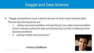 Kaggle and data science | PDF