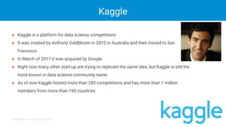 Kaggle and data science | PDF