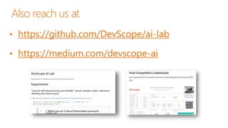 Kaggle Days Porto 2019 - 1st place presentation by team DevScope | PPT