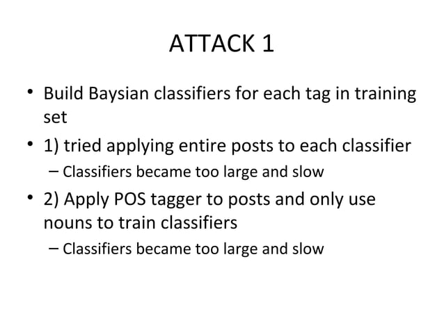 Kaggle facebook recruiting contest | PPT