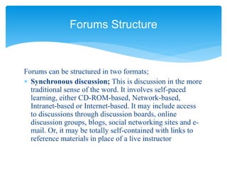 Various models in online discussions | PPT