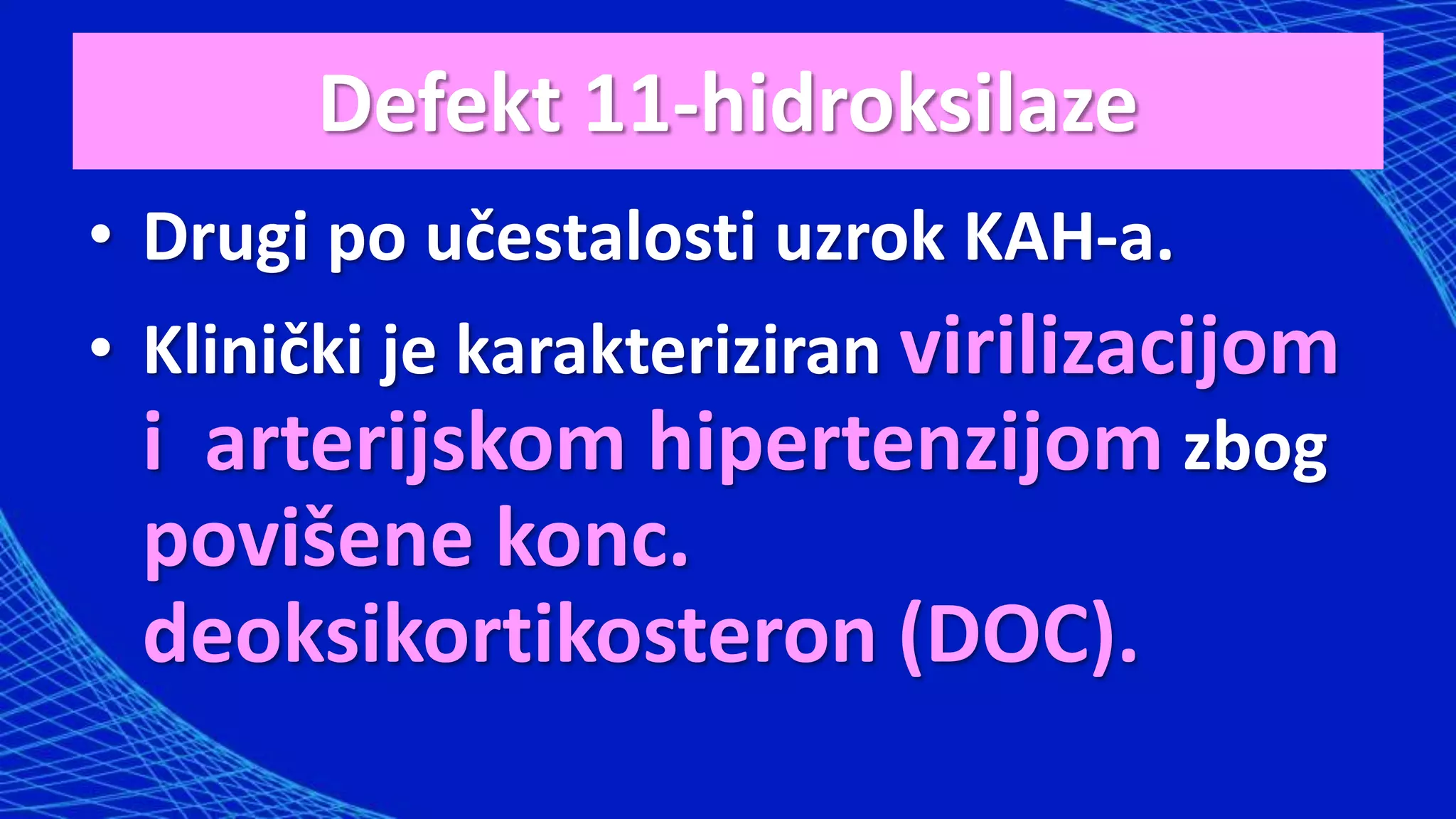 Kongenitalna adrenalna hiperplazija | PPSX