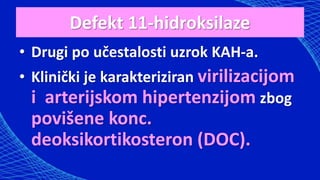 Kongenitalna adrenalna hiperplazija | PPSX