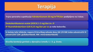 Kongenitalna adrenalna hiperplazija | PPSX