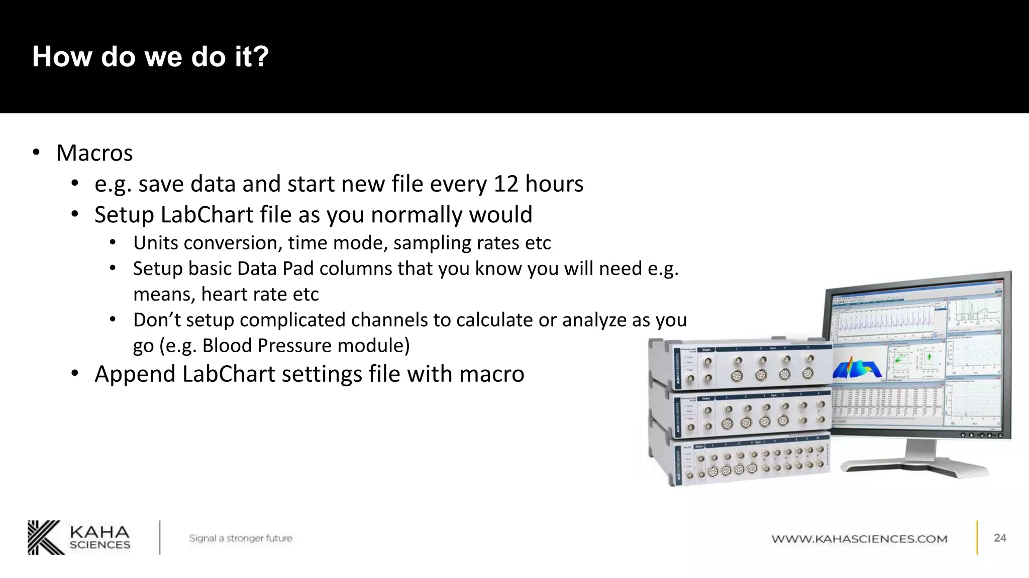 Handling and Analyzing Large Telemetry Data Sets | PPT