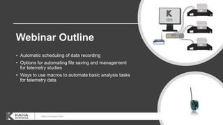Handling and Analyzing Large Telemetry Data Sets | PPT