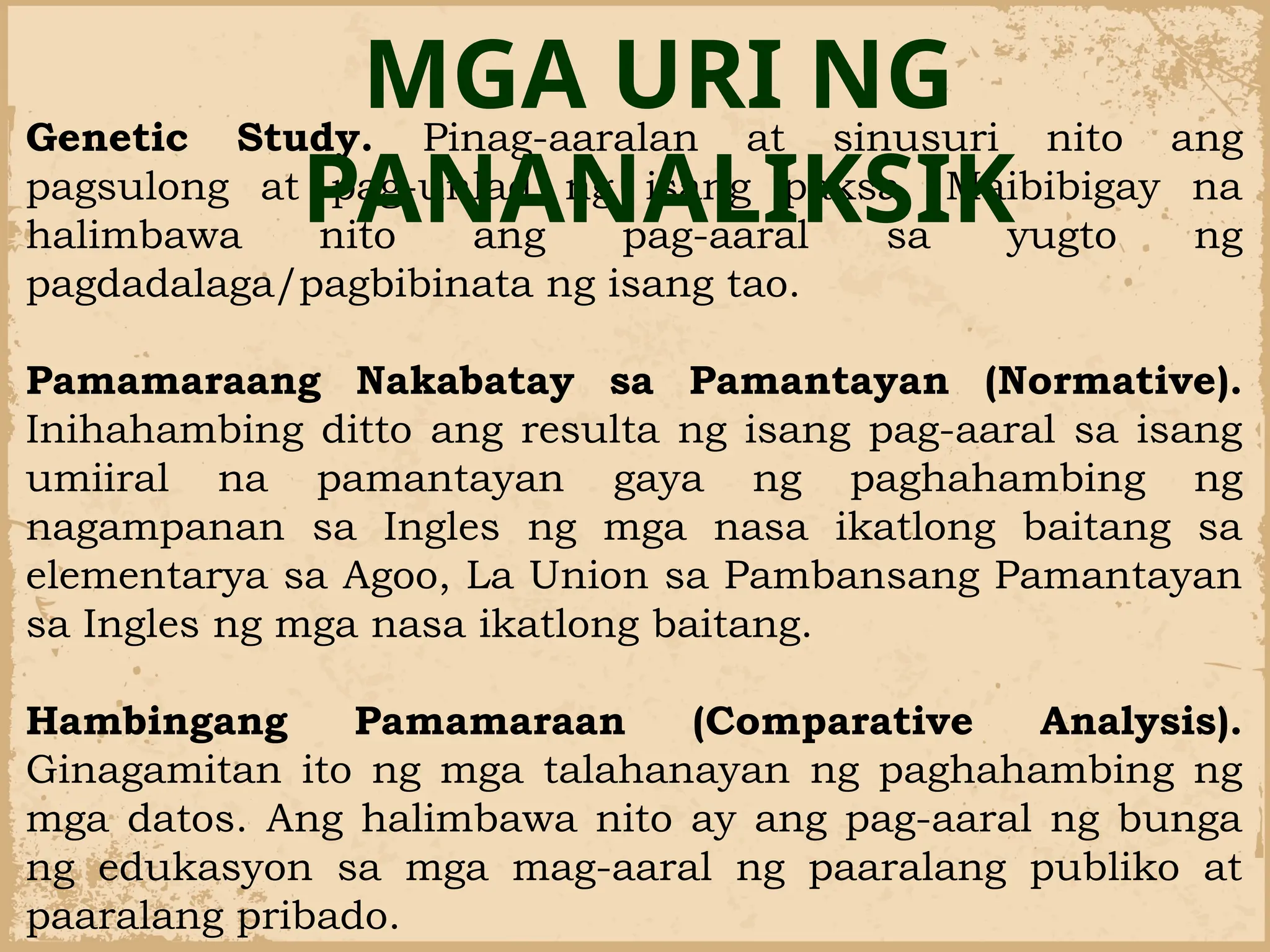 KAHALAGAHAN AT KABULUHAN NG PANANALIKSIK.pptx