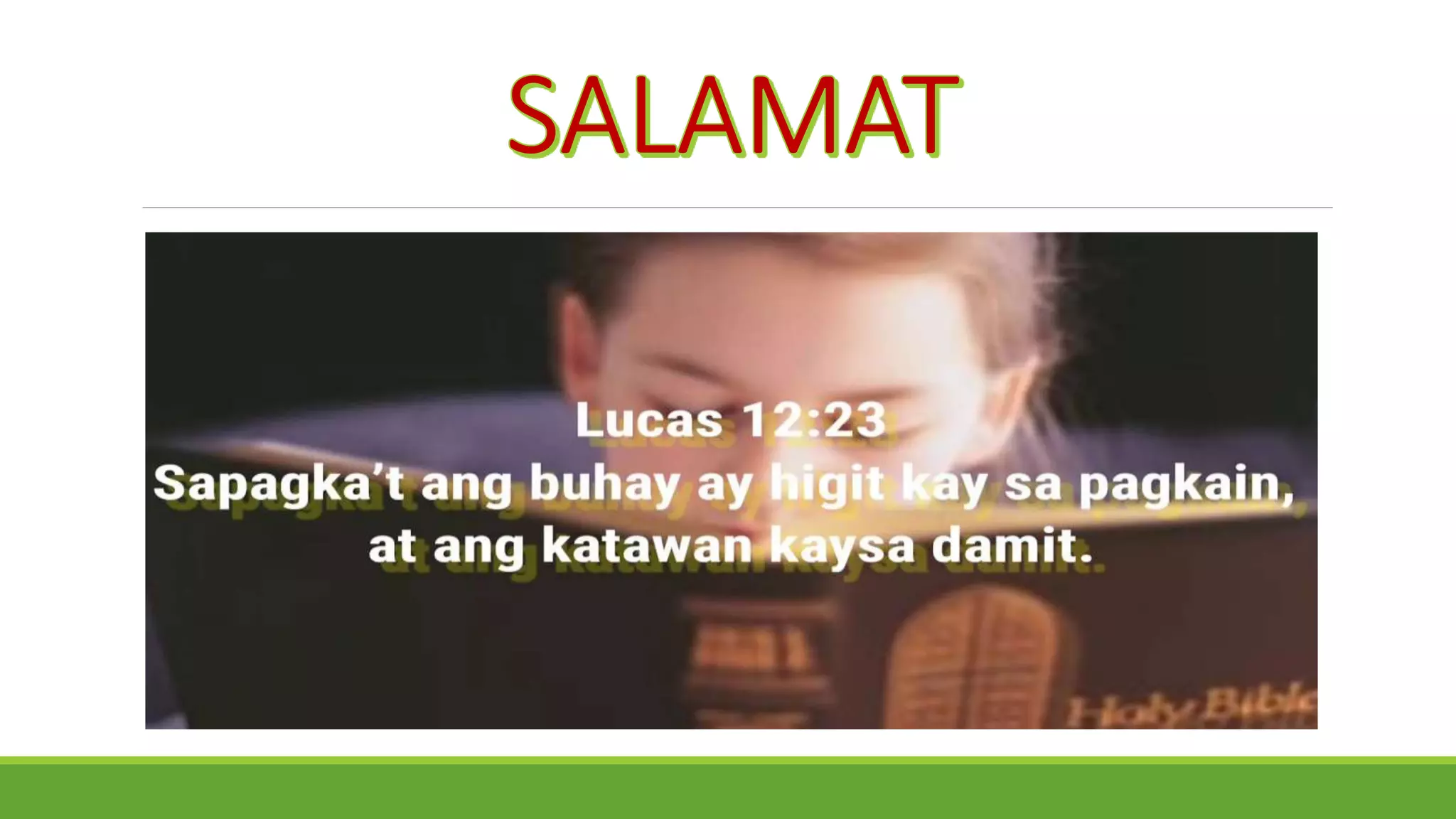 Kahalagahan ng buhay | PPTX