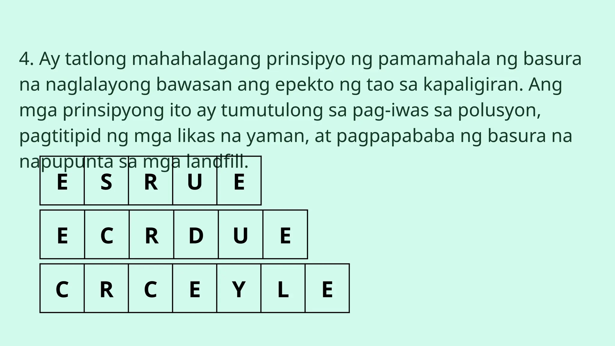 Edukasyong Pantahanan at Pangkabuhayan 4 - Kahalagahan ng Pagrerecycle.pptx