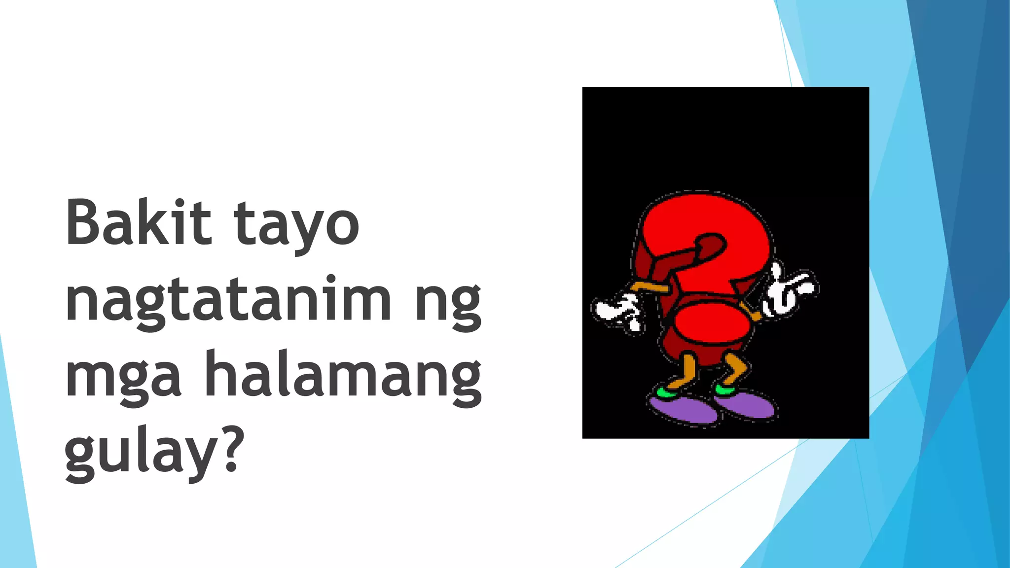 Kahalagahan ng pagtatanim | PPTX