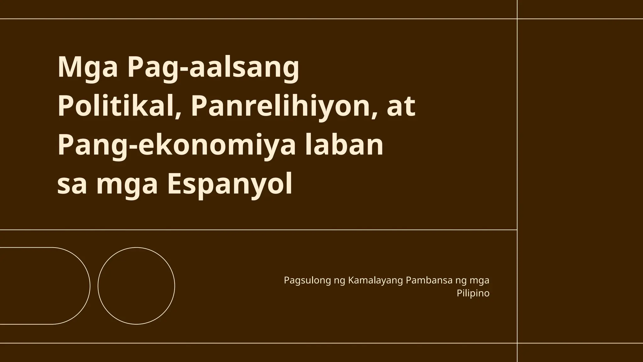 Kahalagahan ng Partisipasyon ng mga Pilipino sa pag-aalsa laban sa mga ...