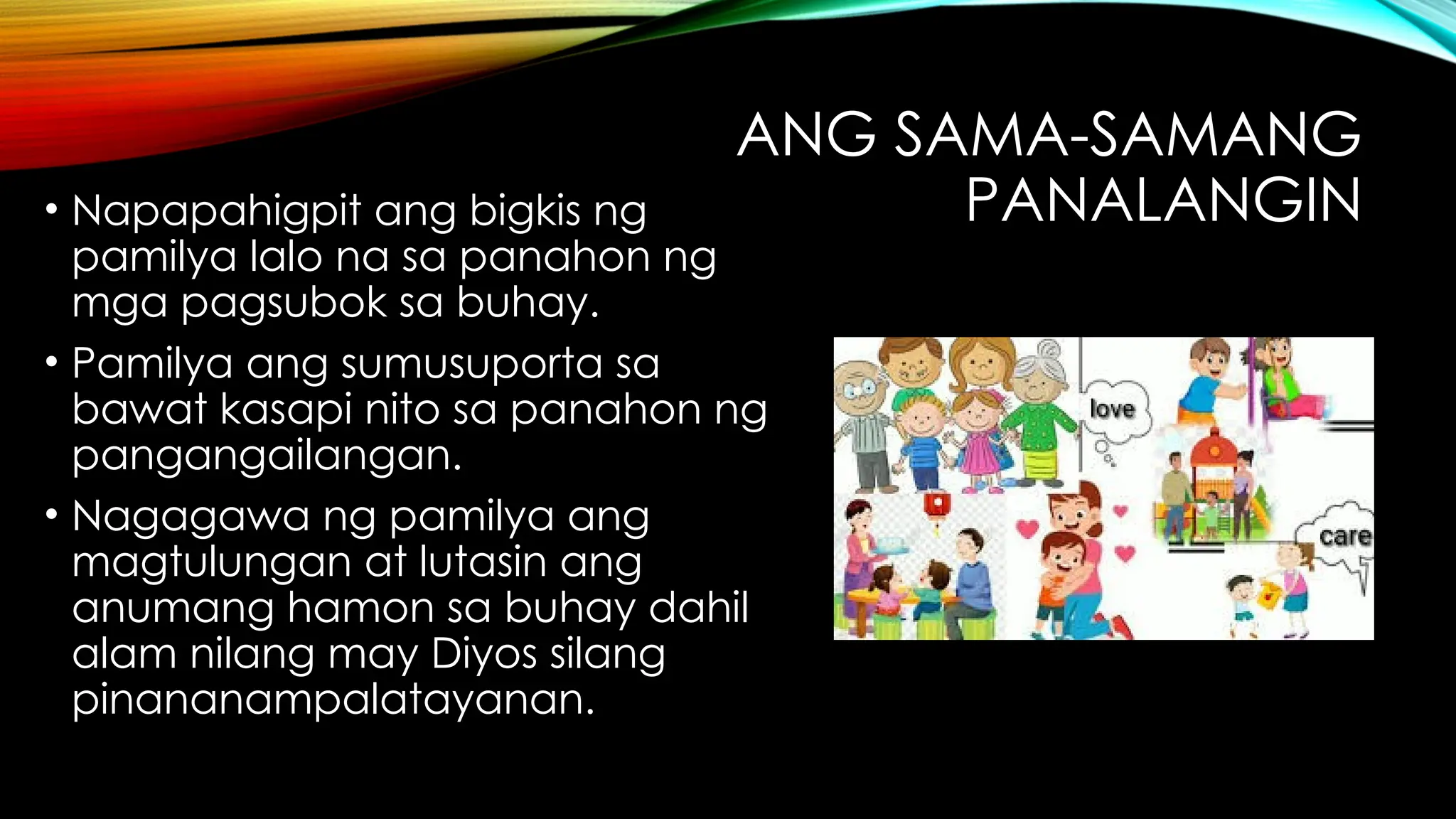 KAHALAGAHAN NG SAMA-SAMANG PANALANGIN SA PAMILYA.pptx