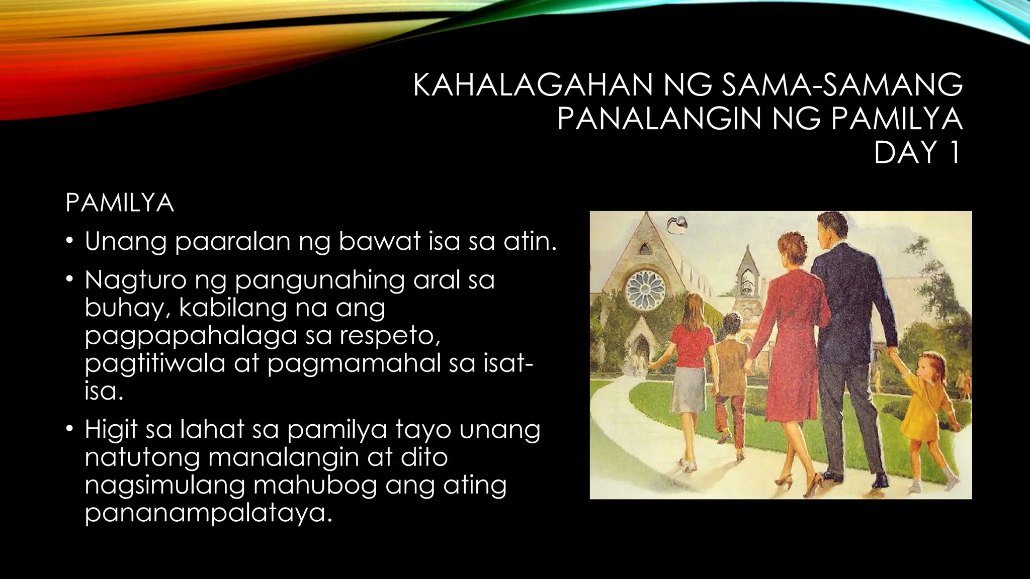 KAHALAGAHAN NG SAMA-SAMANG PANALANGIN SA PAMILYA.pptx