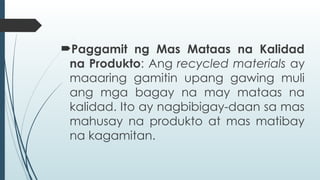 Kahalagahan ng Tamang Pamamahala ng Basura at Pagreresiklo.pptx