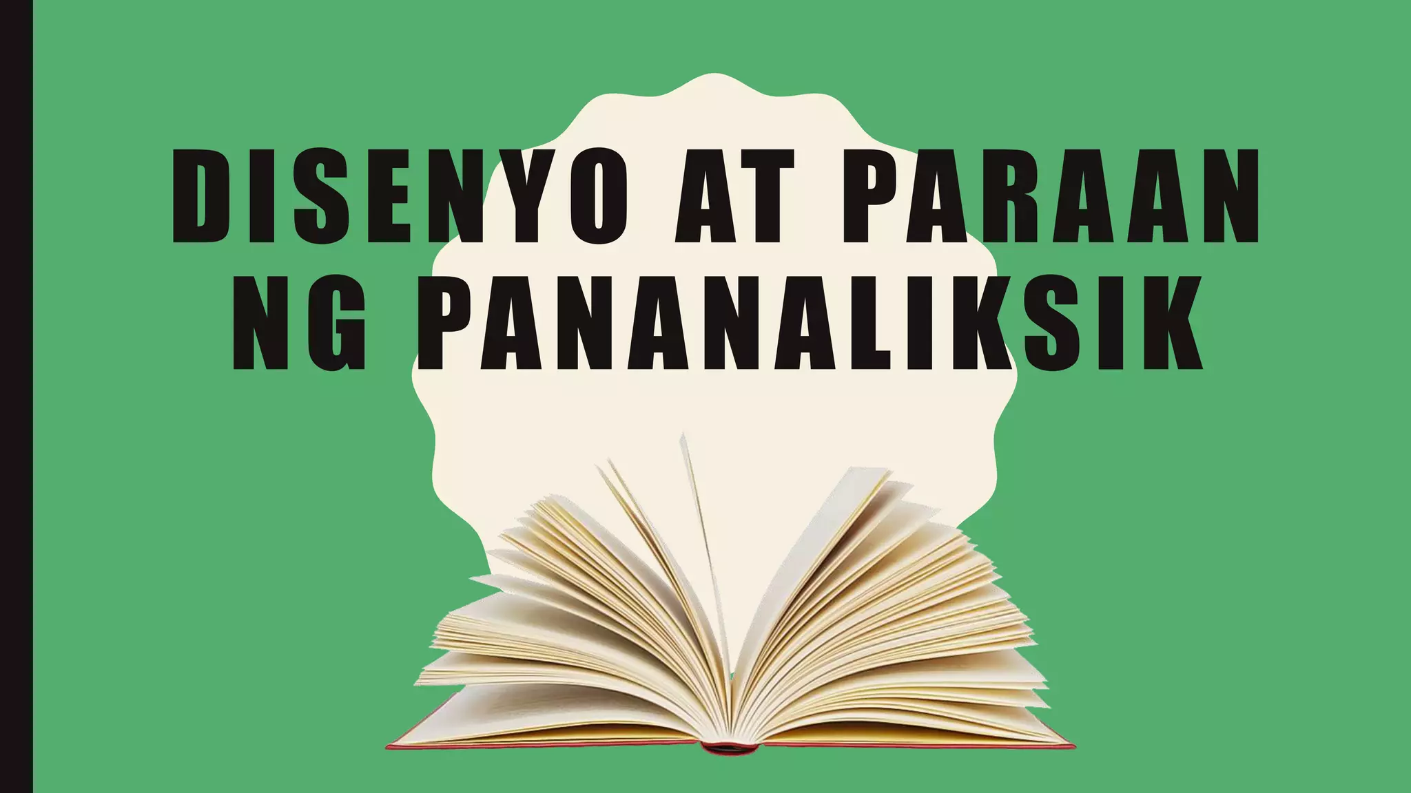 Disenyo ng Pananaliksik | PPTX