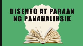 Disenyo ng Pananaliksik | PPTX