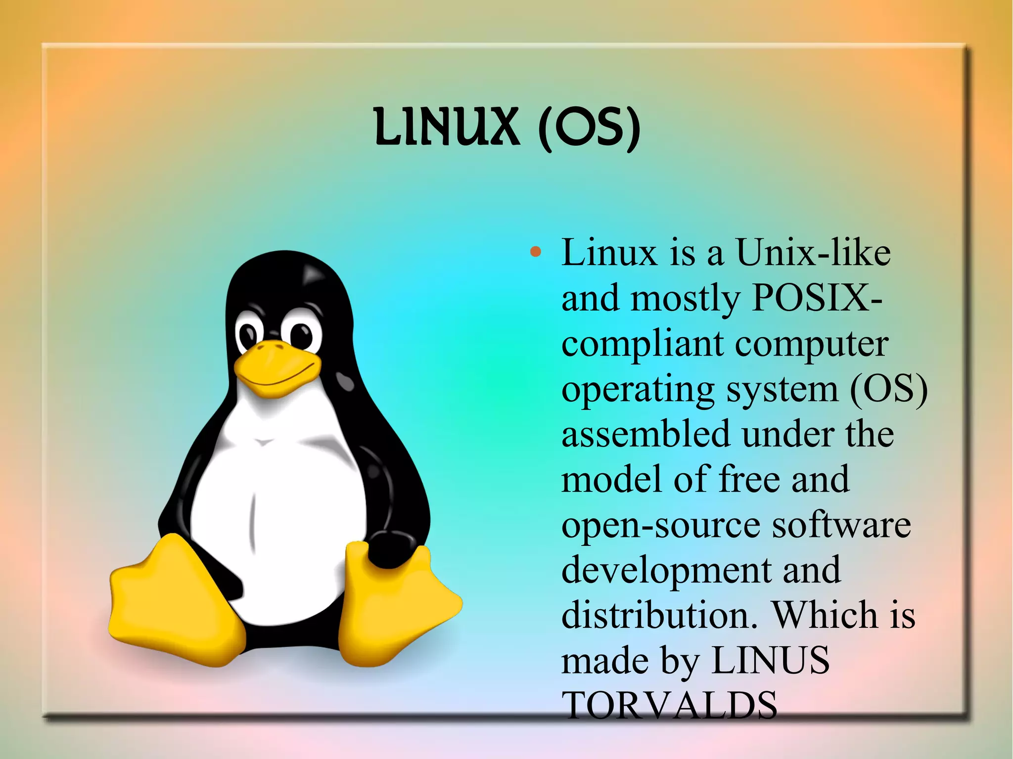 What is ' OPERATING SYSTEM ' | PPT