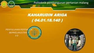 Kaharudin ariga | PPT