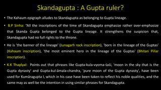 Kahom stone pillar inscription of skandaguptapdf | PDF