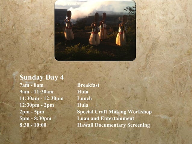 Kahea Design Hula Retreat | PPT