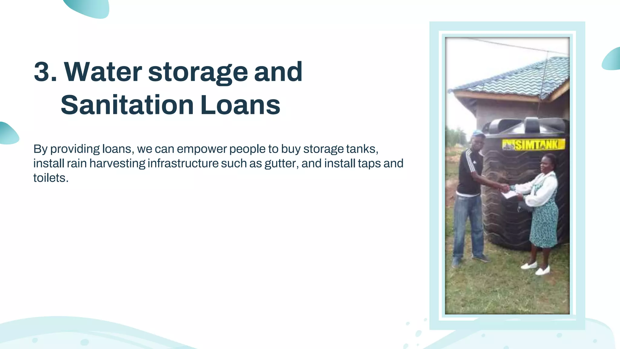 Solutions to the current water shortage in Nairobi suburbs | PPTX