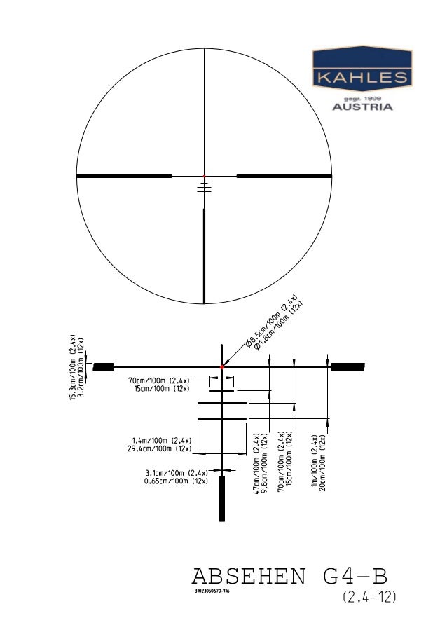 Kahles Helia 5 2,4-12x56 Reticle G4-B | Optics Trade