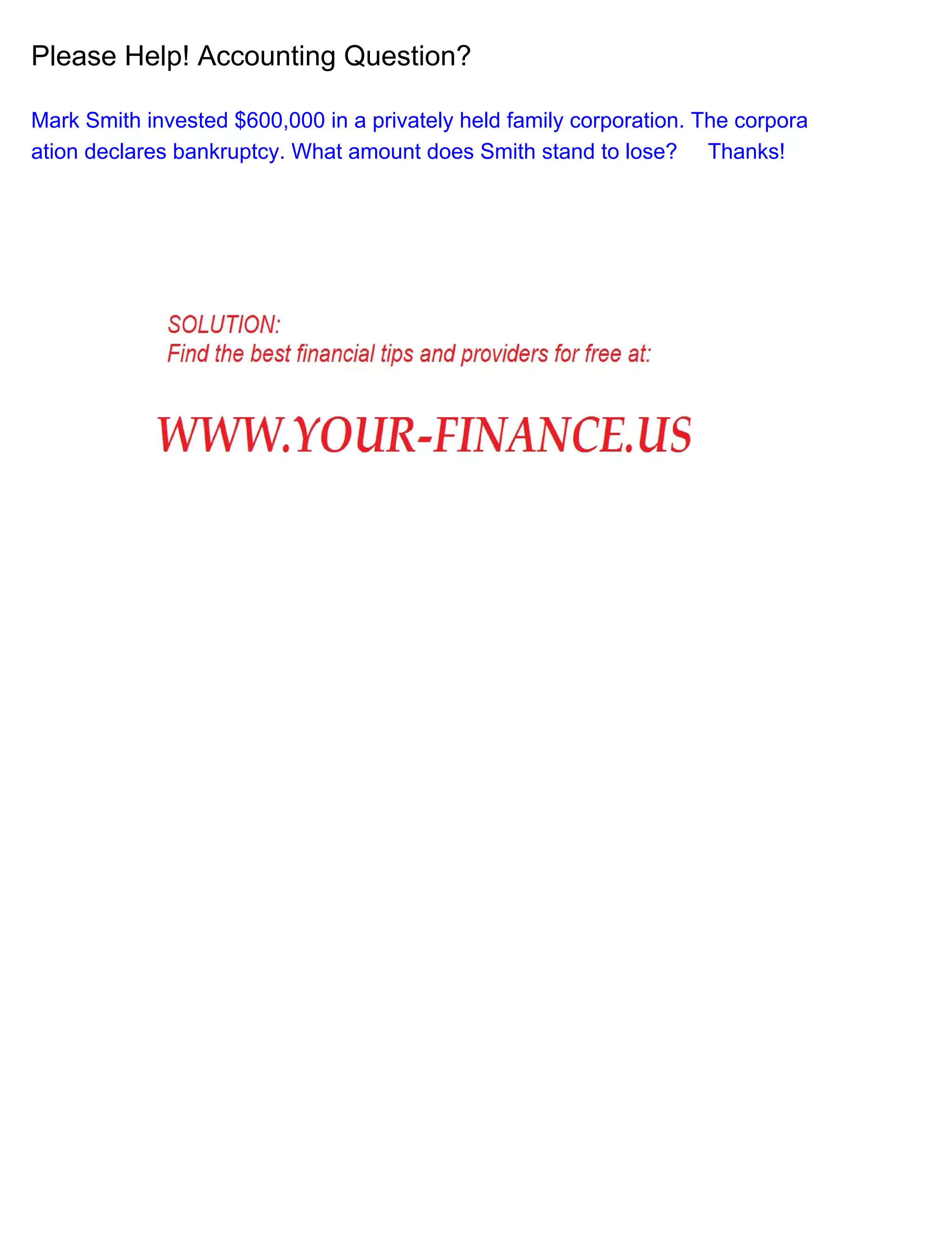 Please Help! Accounting Question? | PDF