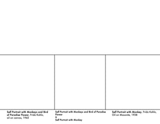 Kahlo comparison text structure foldable | PDF | Web Design and HTML ...