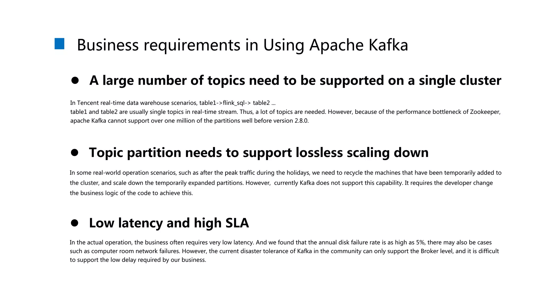 Enhancing Apache Kafka for Large Scale Real-Time Data Pipeline at Tencent | Kahn Chen and ...