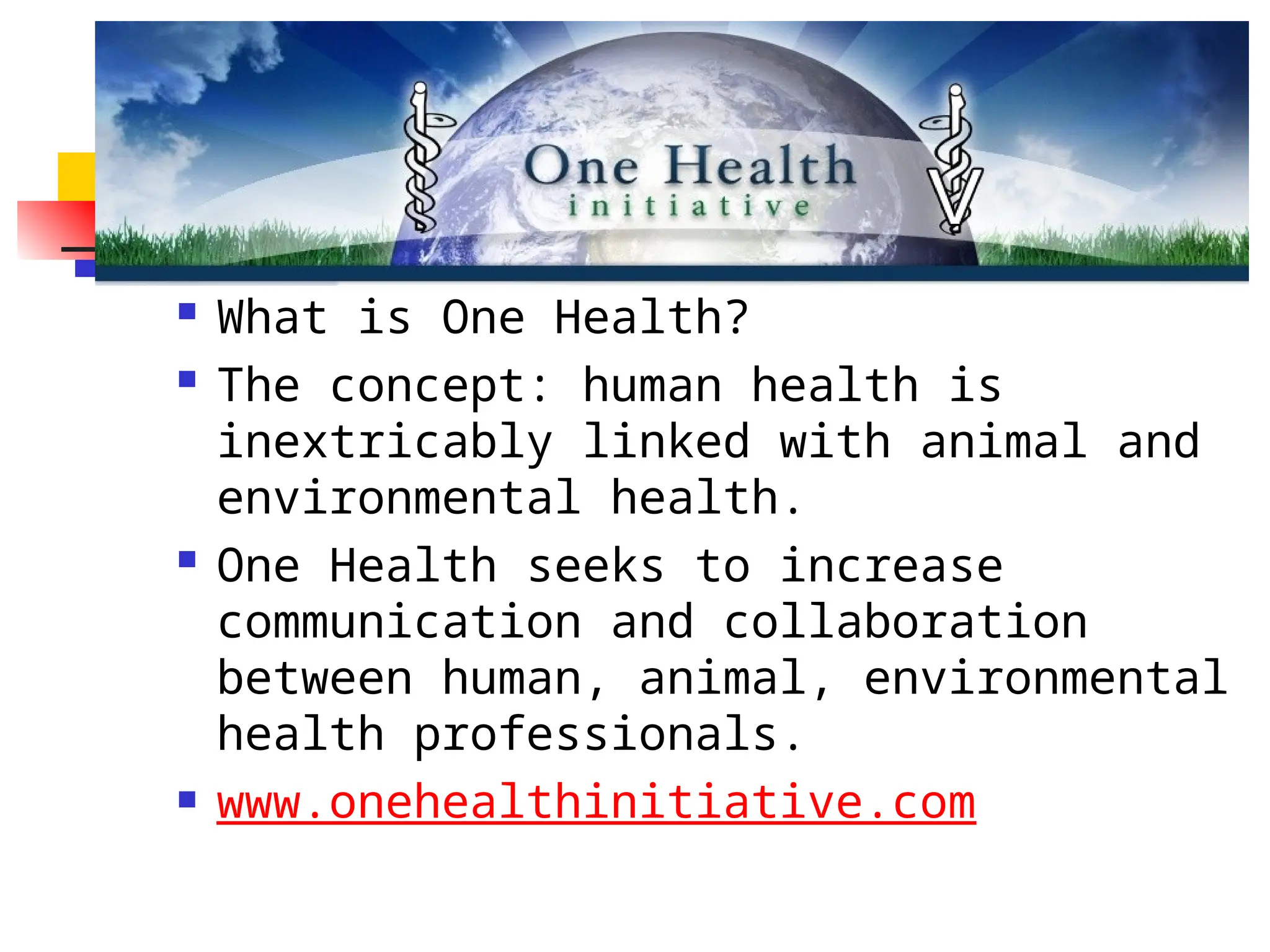 One health: A conceppt KAHN_OHC_2016.ppt