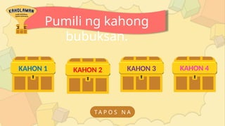 KAHOLAMAN (KAHON NG KAALAMAN).PPTX