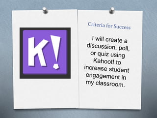 Kahoot!: A Game-Based Classroom Response System | PPT