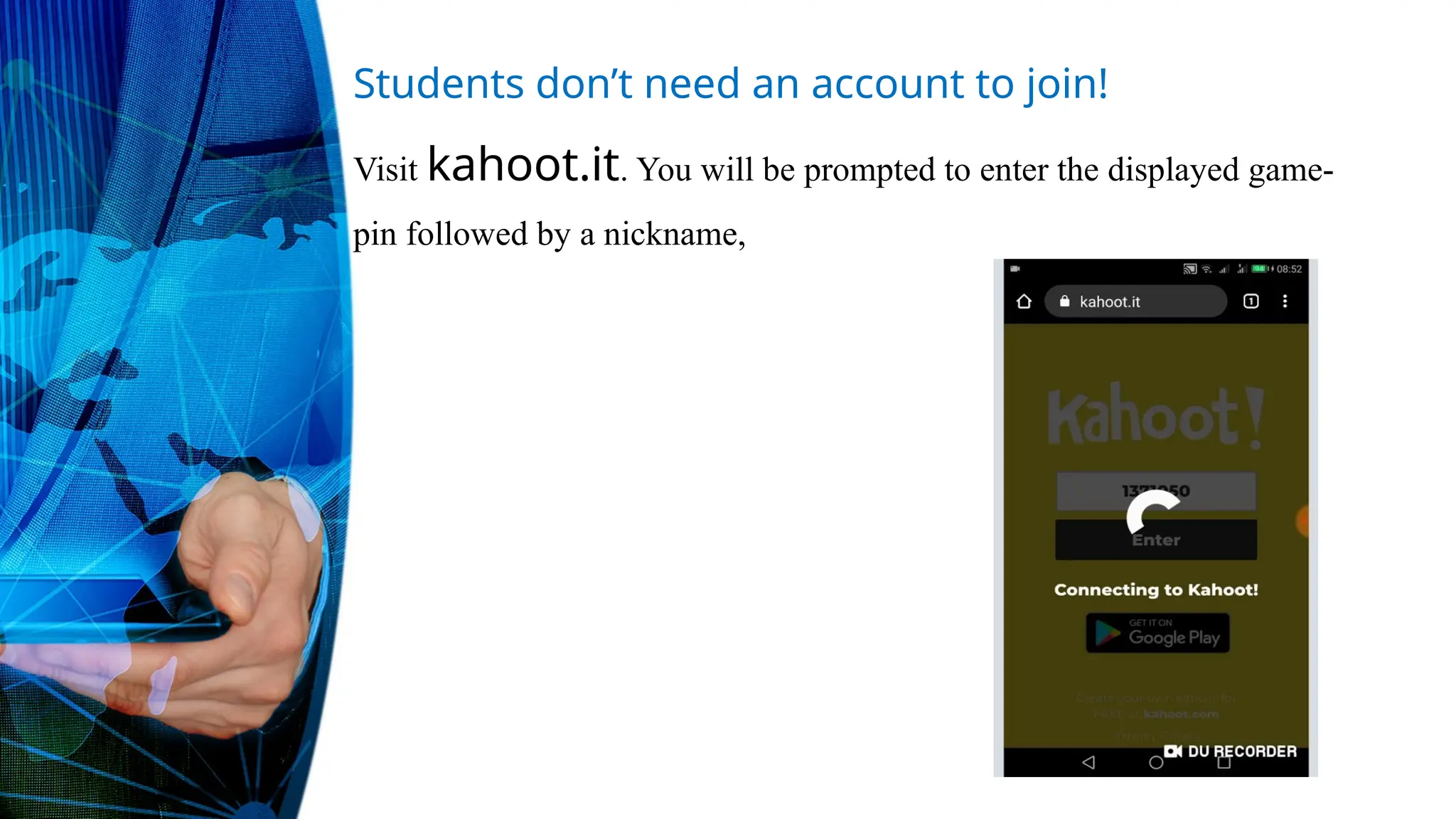 Kahoot for quiz competition how to use kahoot | PPTX