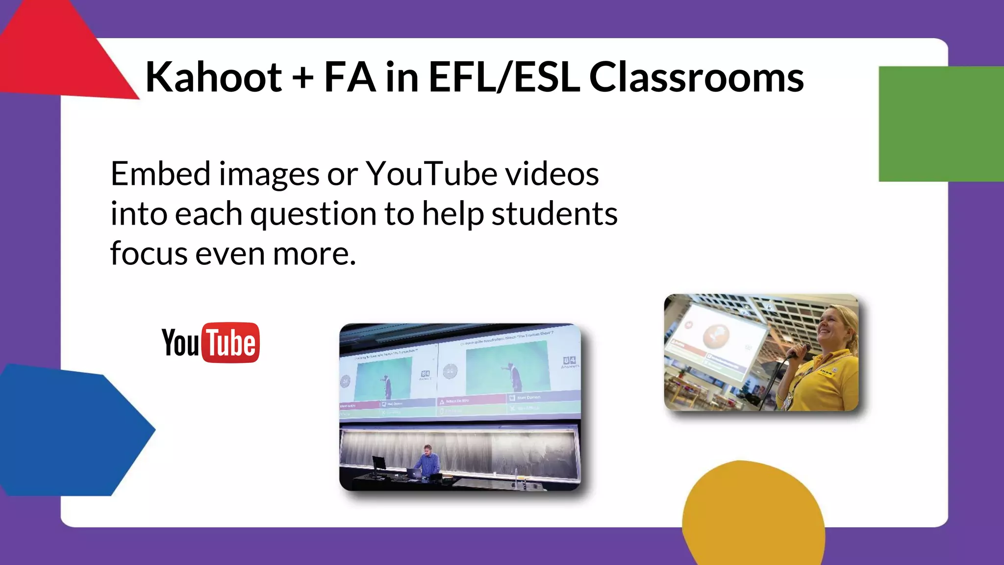 Kahoot: A Game-based Formative Assessment Tool [Slides] | PDF