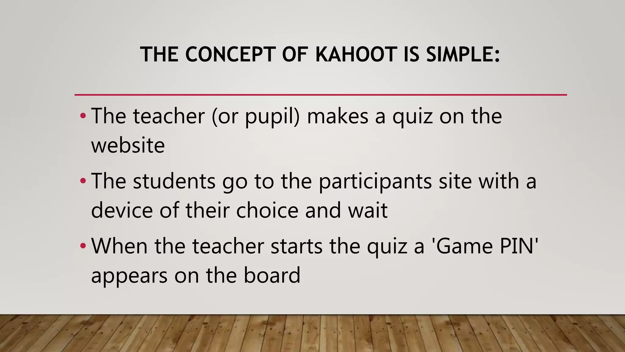 Kahoot | PPTX