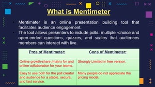 Kahoot and Mentimeter/ ICT Workshop.pptx