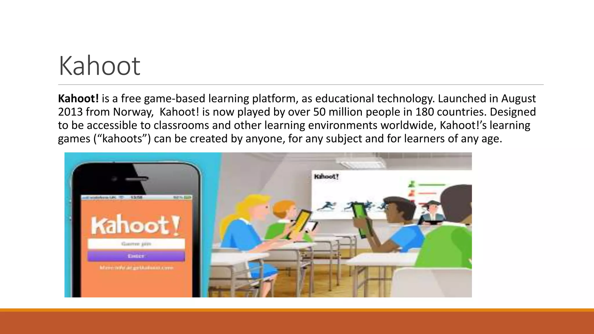 Kahoot, gradebook and planbook | PPTX | Education