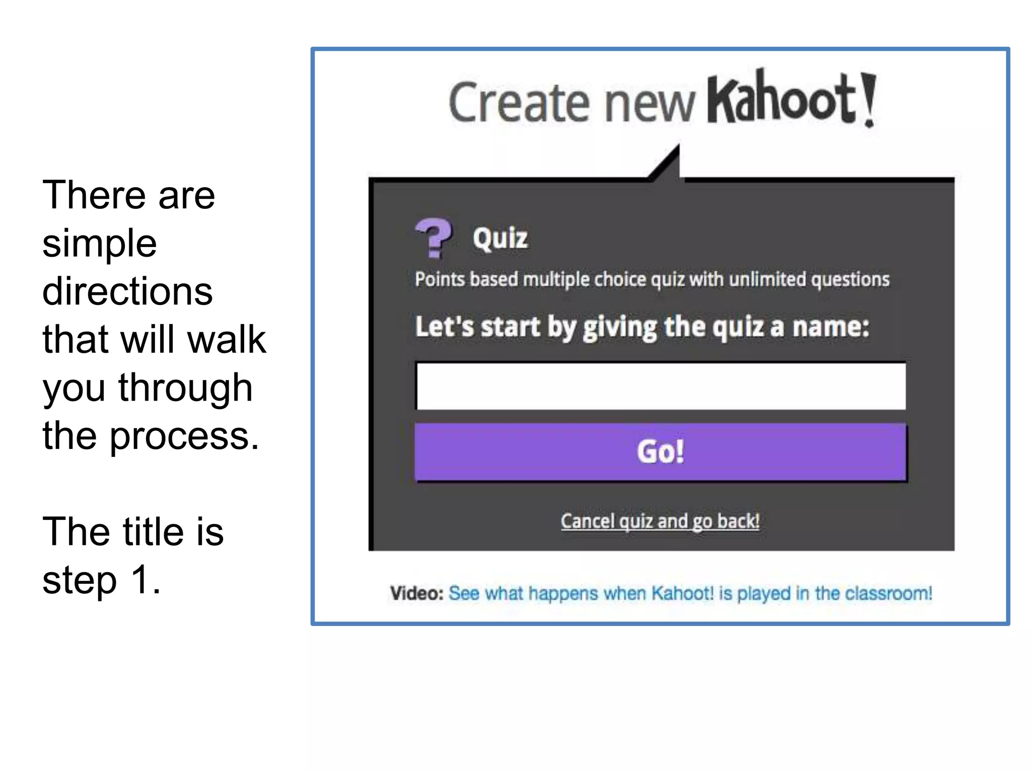 Kahoot how to | PPTX