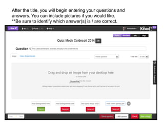 Kahoot how to | PPTX