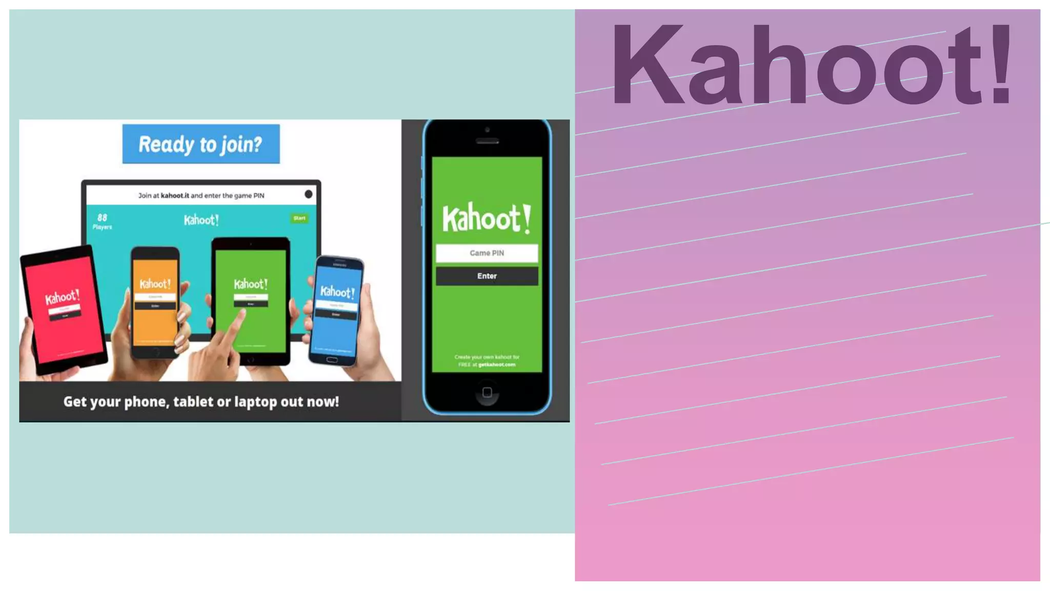 Kahoot&Mentimeter | PPT