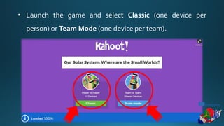 Kahoot! play and communicate | PDF