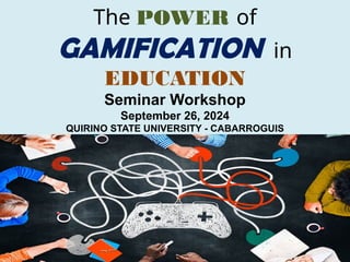 GAMIFICATION IN EDUCATION - ALL ABOUT KAHOOT | PPTX