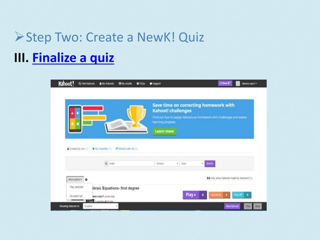 Kahoot powerpoint tutorial | PPTX