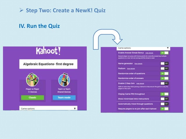 Kahoot powerpoint tutorial | PPTX